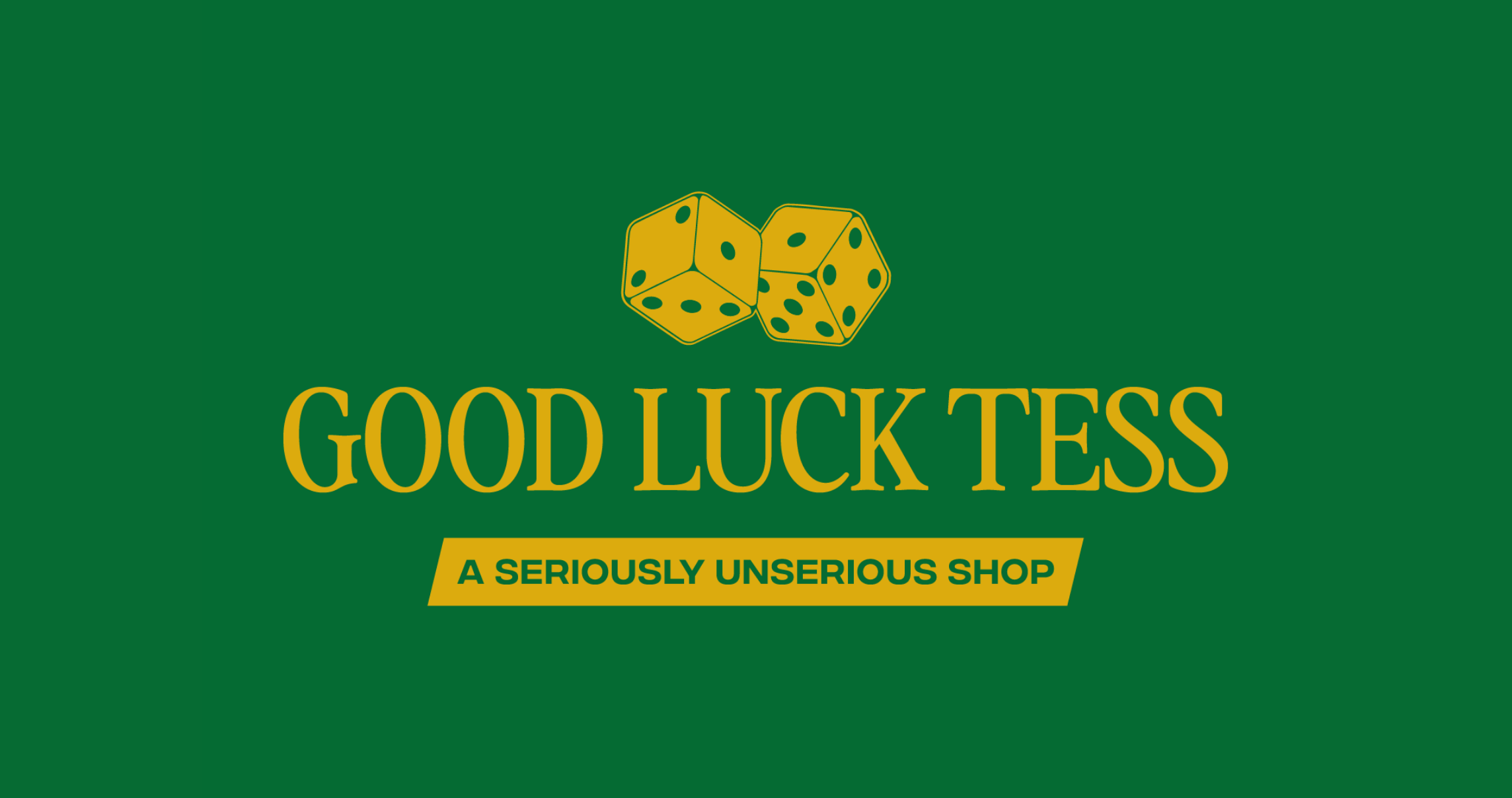 Good Luck Tess | F1 Merch Shop